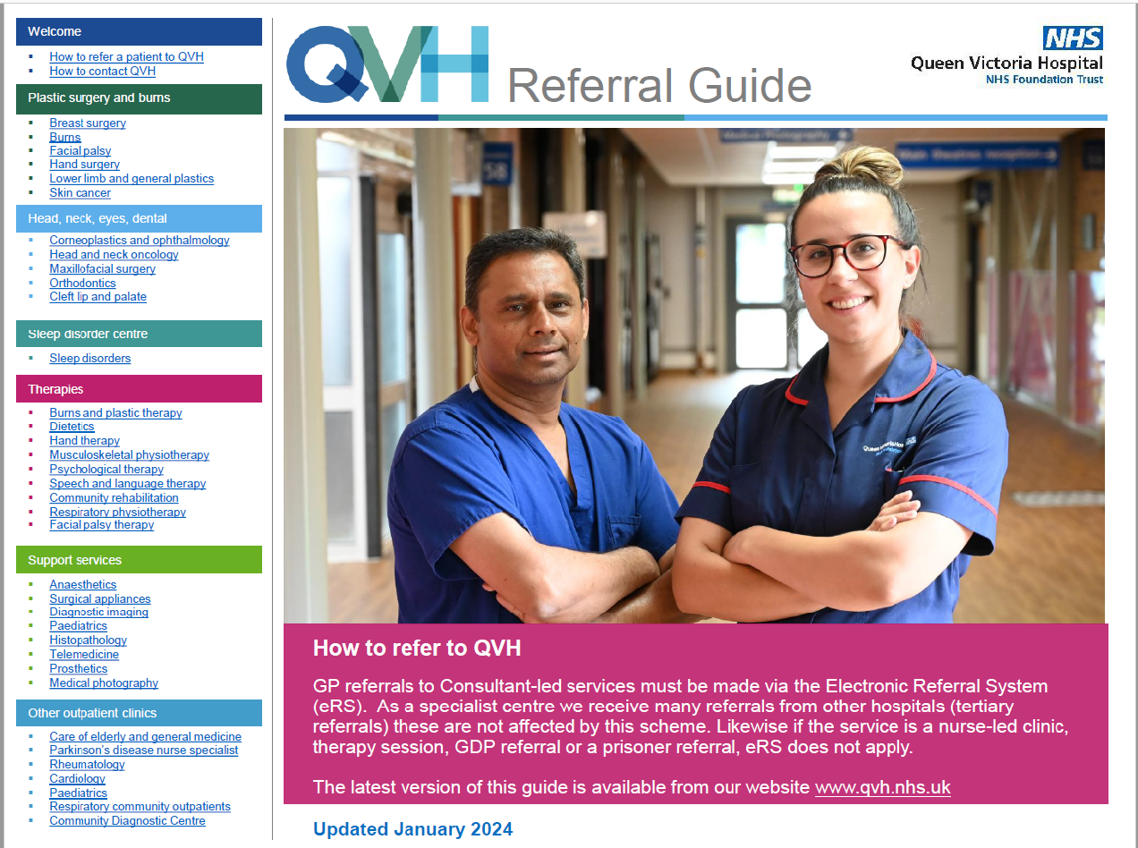 Referral-Guide-published-January-2024-cover - Queen Victoria Hospital