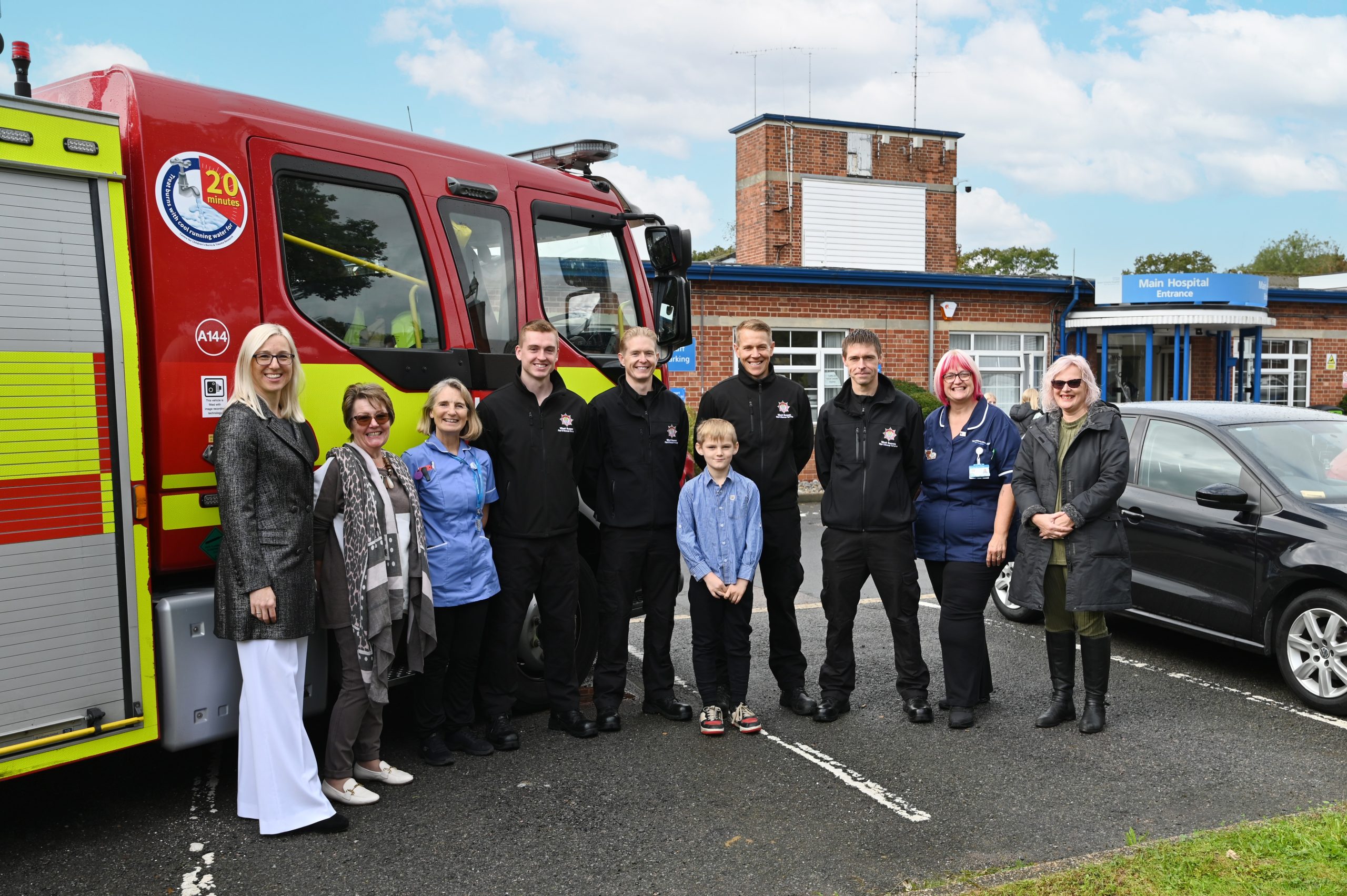 QVH Burns Awareness Day pic - Queen Victoria Hospital